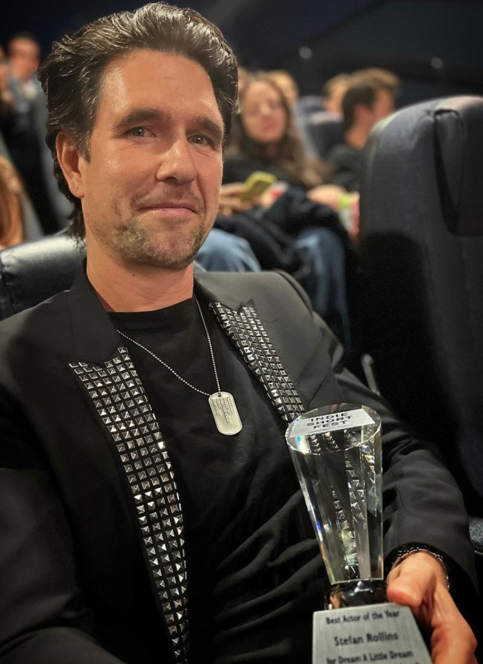 Stefan Rollins, awarded Best Actor of the Year, at Regal LA Live, Jan ...